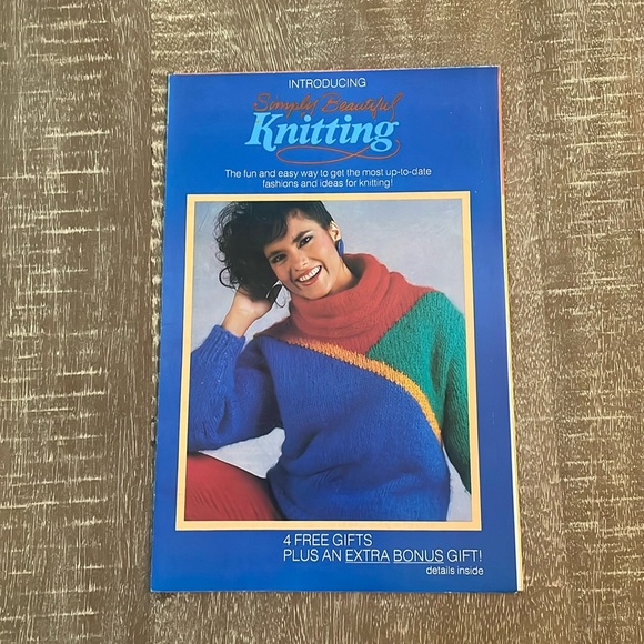 Simply Beautiful Knitting | Office | Vintage Simply Beautiful Knitting ...